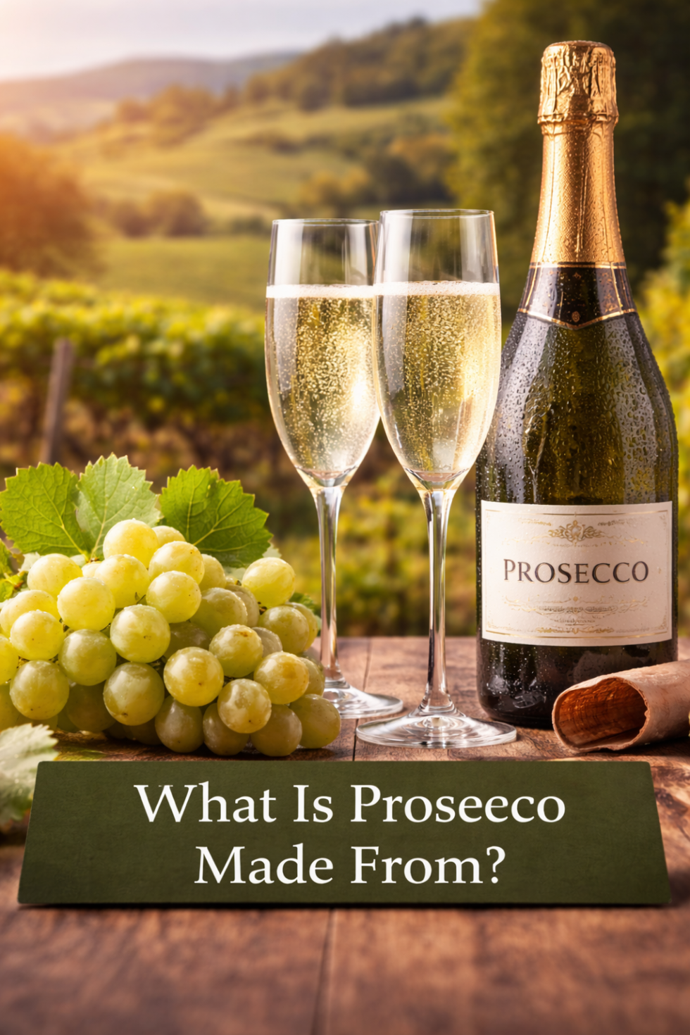 What Is Prosecco Made From? The Grape Behind Prosecco