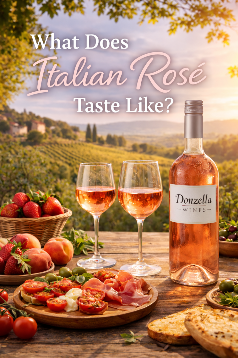 What Does Italian Rosé Taste Like? Flavours Explained